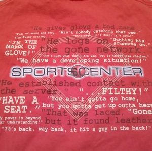 ESPN | Shirts | Vintage Espn Sports Center Tee | Poshmark